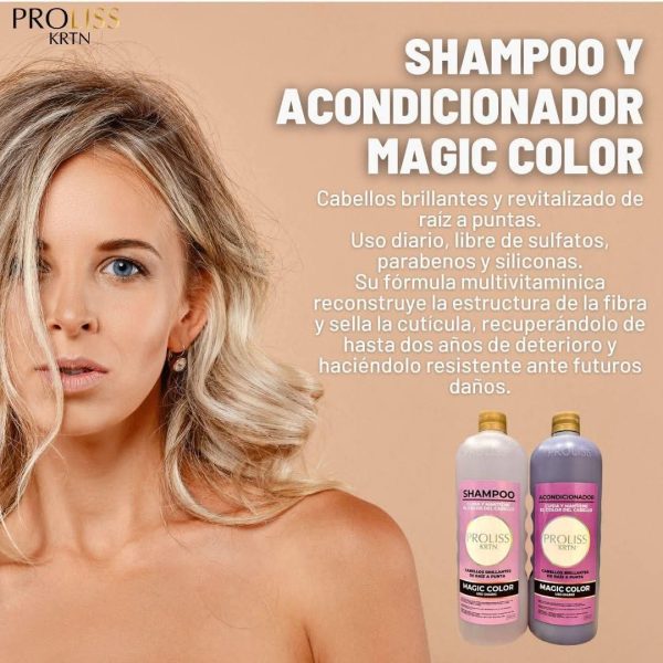 Magic color proliss shampoo y acondicionador | Proliss